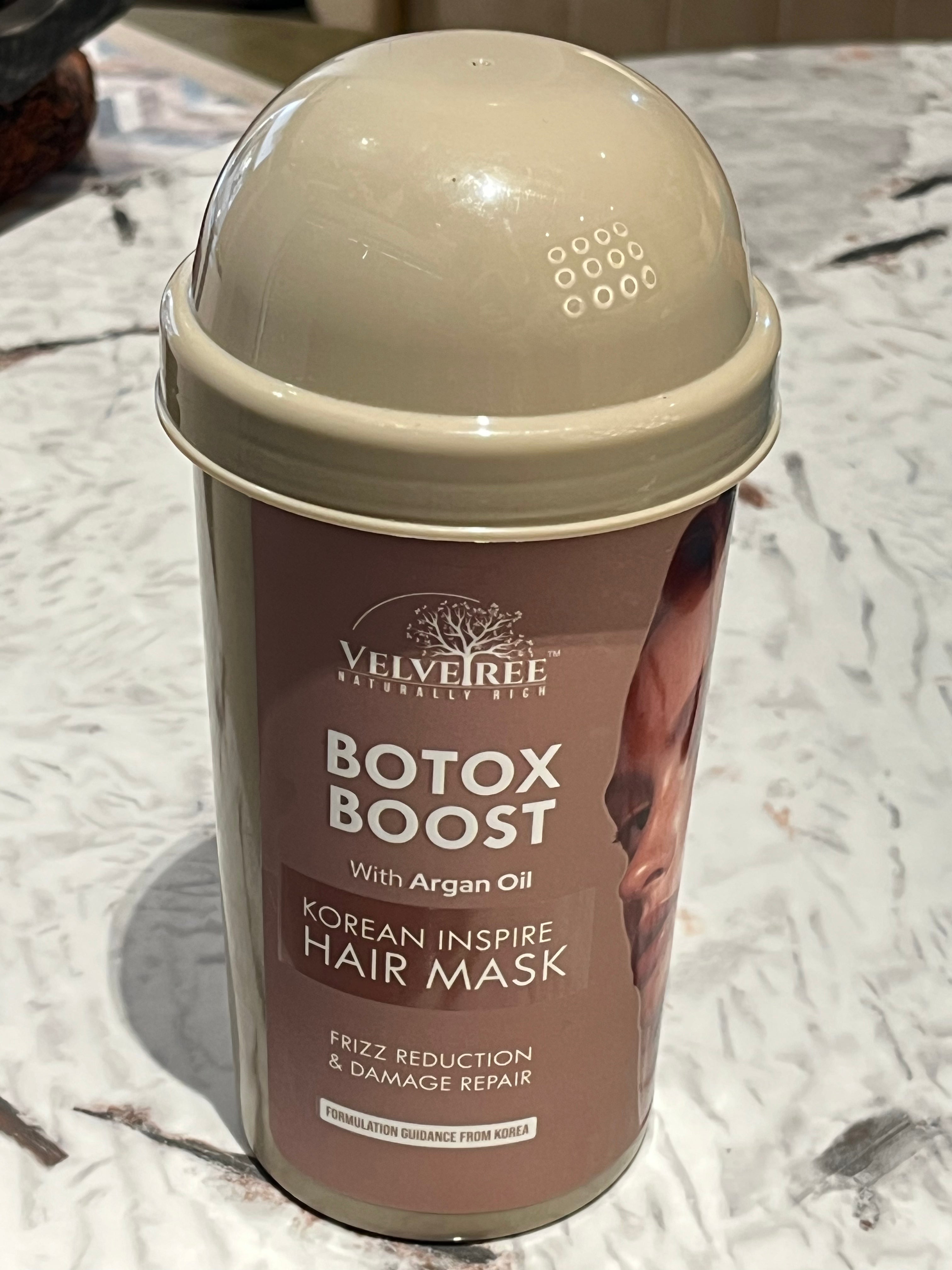 Velvetree Botox Boost With Argan Oil Korean Inspire Hair Mask 800ml ...