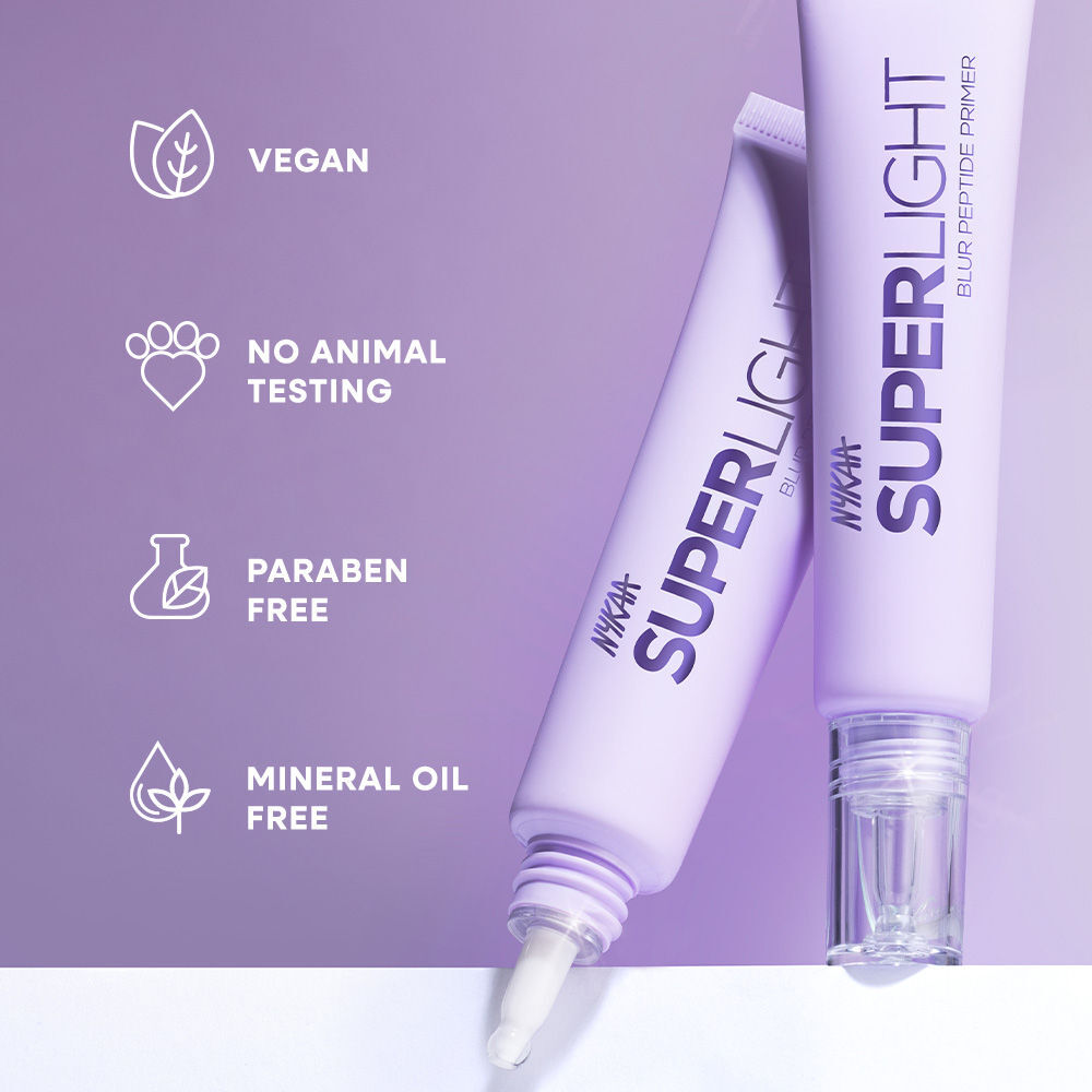 Nykaa Cosmetics Superlight Blur Peptide Primer (30g) – Mani Ram Balwant Rai