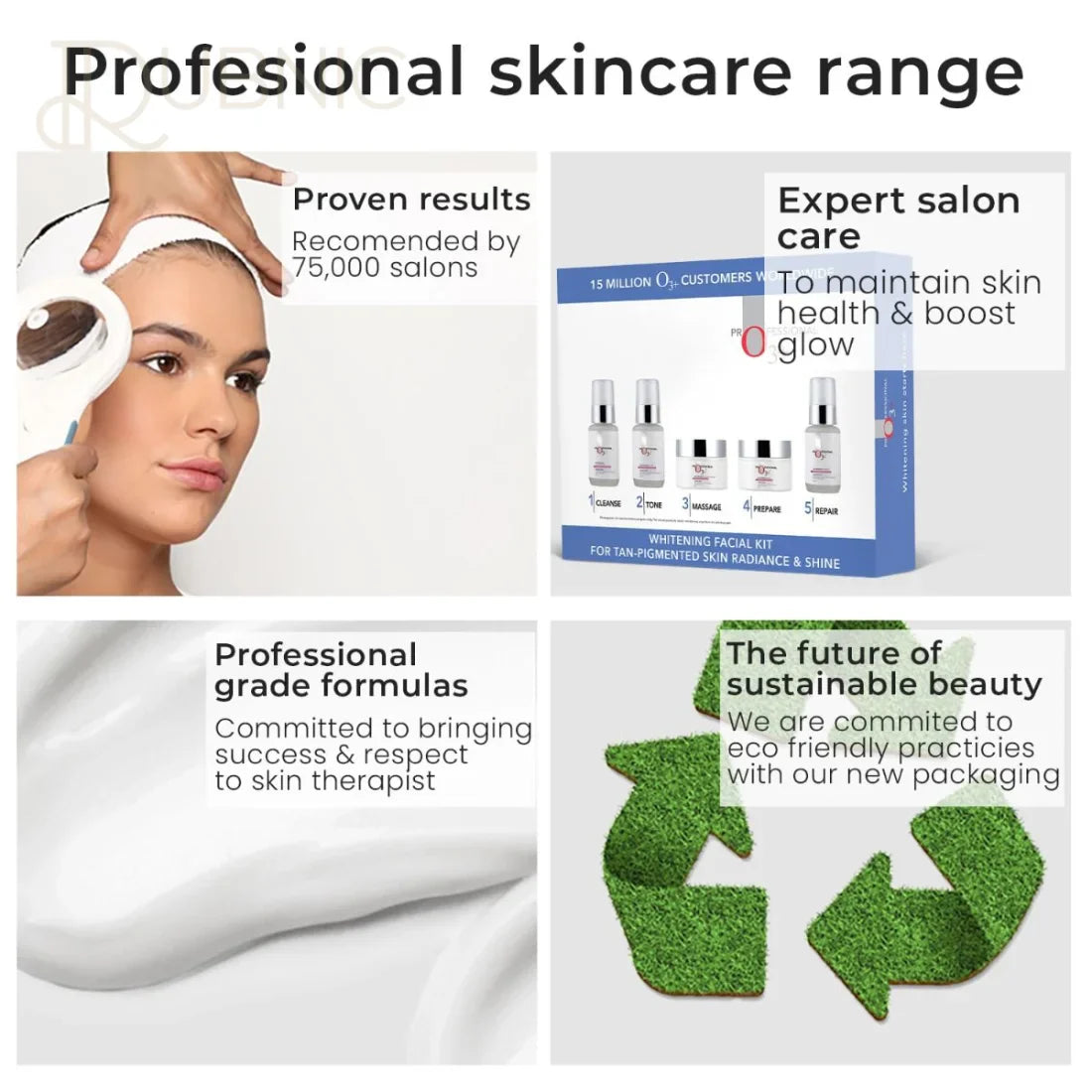 o3+ Professional Whitening Facial Kit For Tan - Pigmented Skin Radianc ...