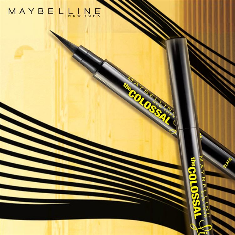 Maybelline New York The Colossal Liner 1.2ml (Black) – Mani Ram Balwant Rai