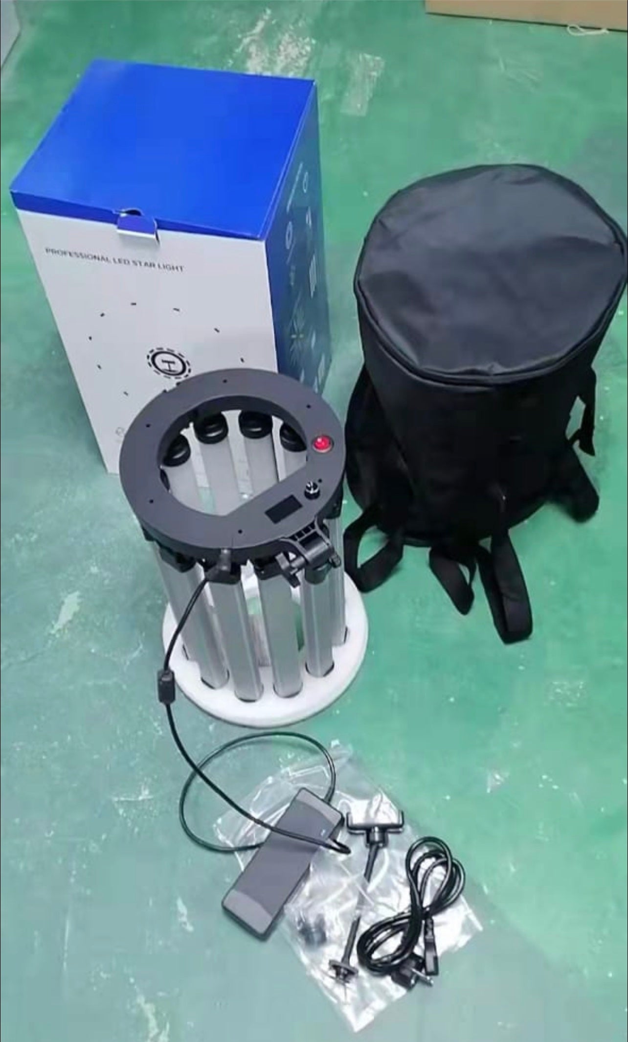 PROFESSIONAL LED STAR LIGHT 12 ARM SUN RING LIGHT – Mani Ram Balwant Rai