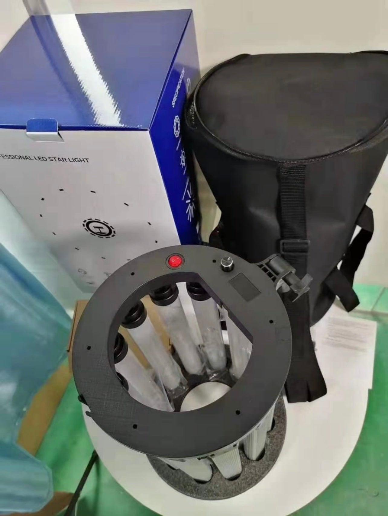 PROFESSIONAL LED STAR LIGHT 12 ARM SUN RING LIGHT – Mani Ram Balwant Rai